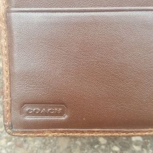 Coach | Bags | Coach Large Buckle Brown Card Wallet Coin Purse | Poshmark